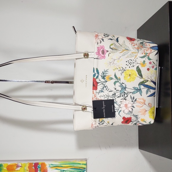 Nanette Lepore | Bags | Nanette Lepore Makena Vegan Leather Tote Bag ...